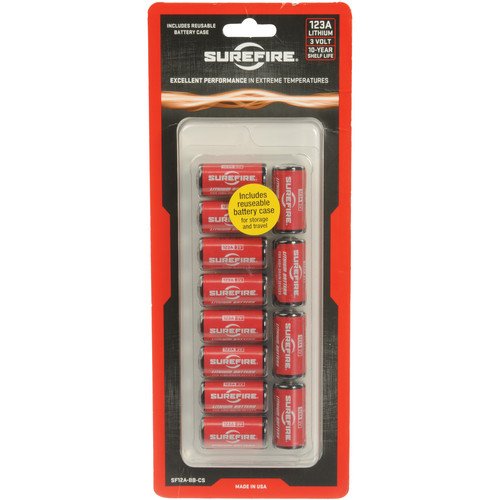SF 123 batteries, clamshell pack, 12-pack - Diverse - Zero Mike Armory